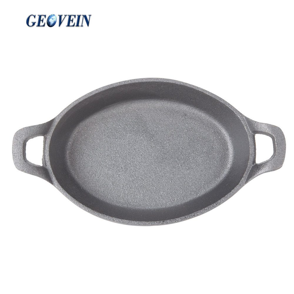 Oval Cast Iron Serving Dishes for Buffet | Factory Supplier - Geovein