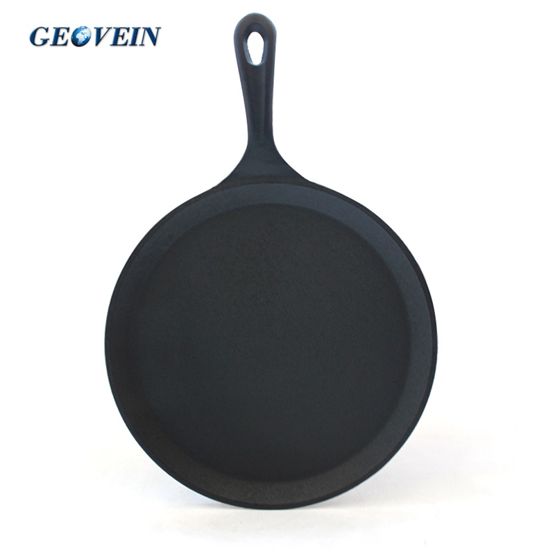 Tortilla Griddle comal pan,China PreSeasoned Cast Iron Tortilla Griddle ...